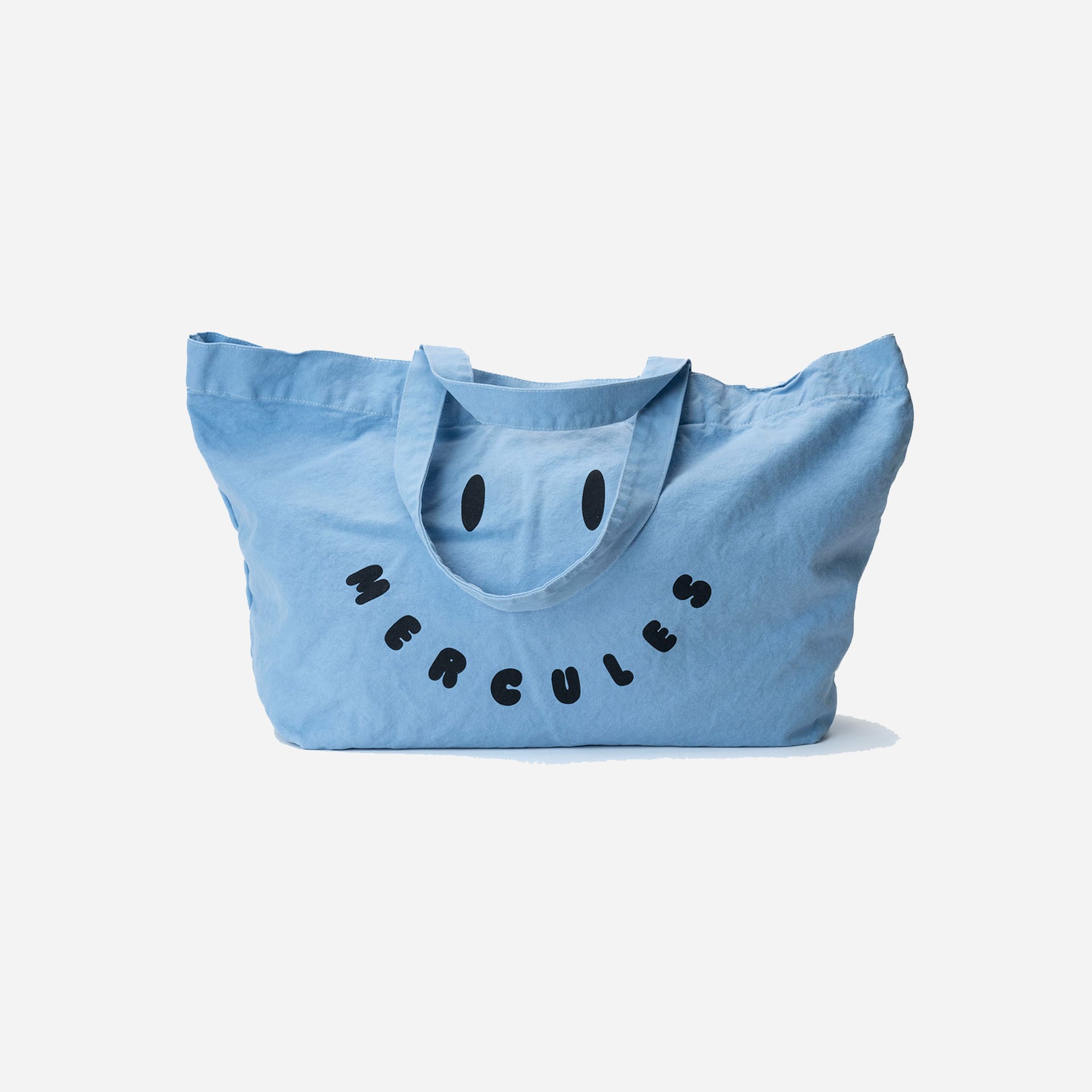 Canvas tote Smiley azul gris | Canvas Tote | Mercules
