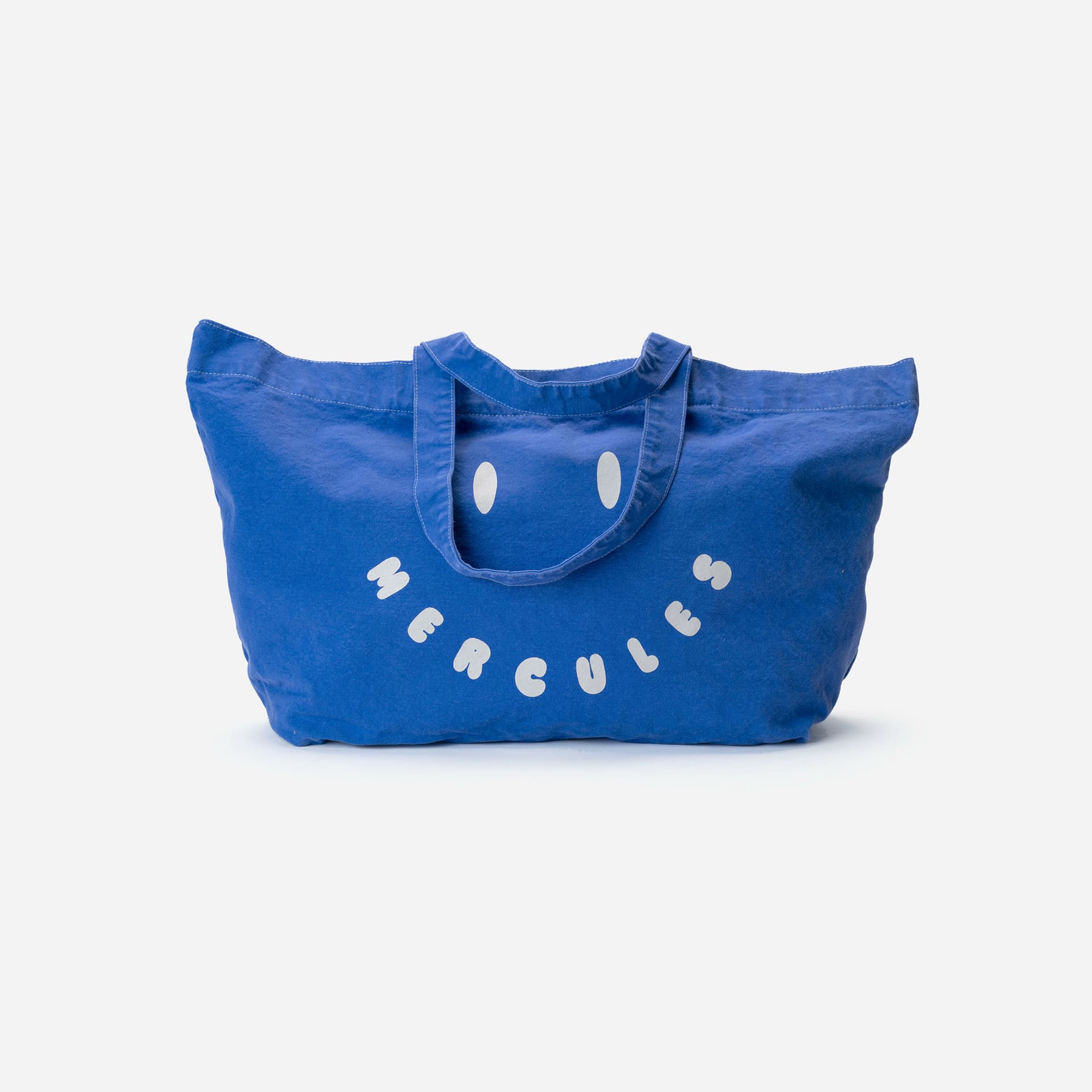 Canvas tote Smiley azul | Canvas Tote | Mercules