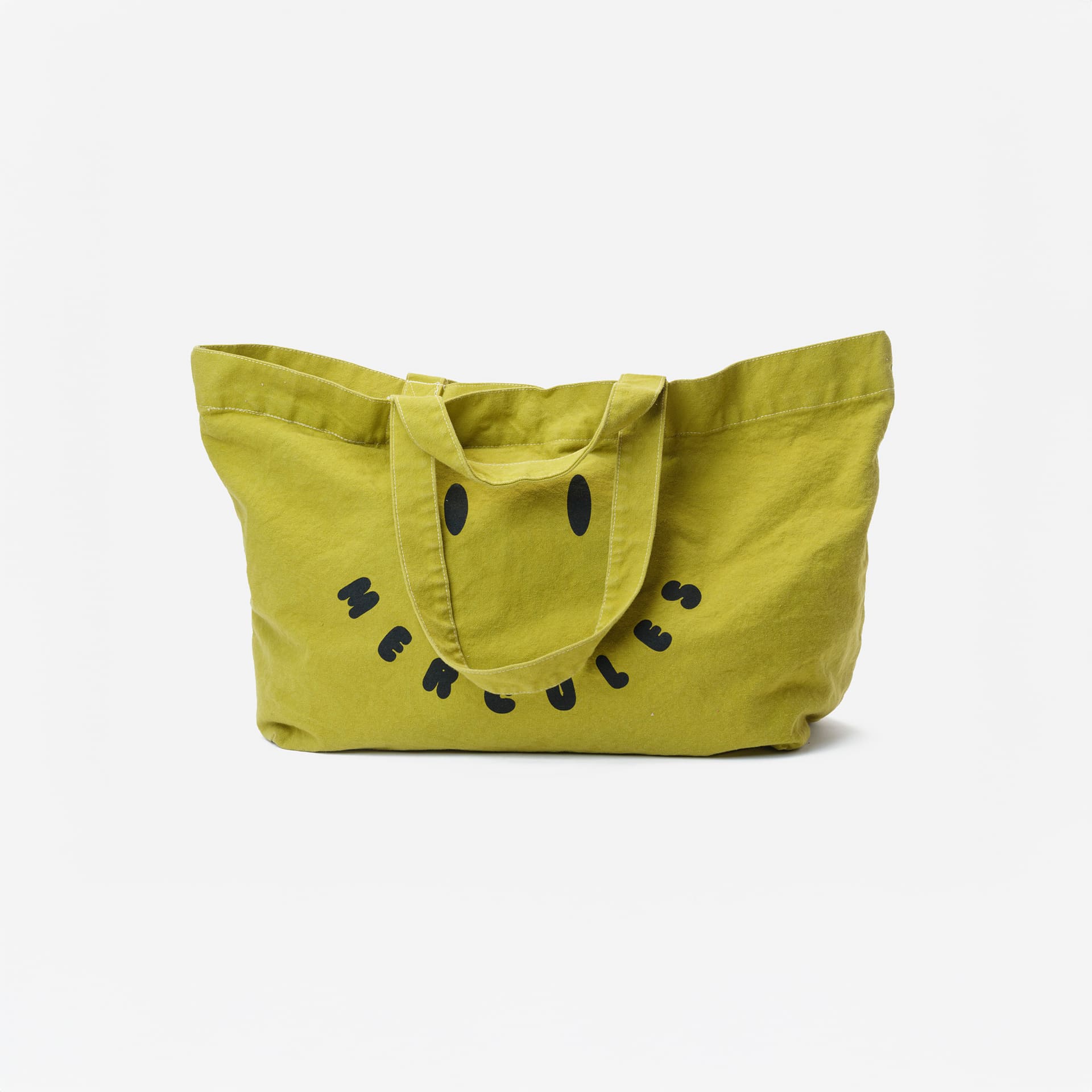 Canvas tote Smiley matcha | Canvas Tote | Mercules