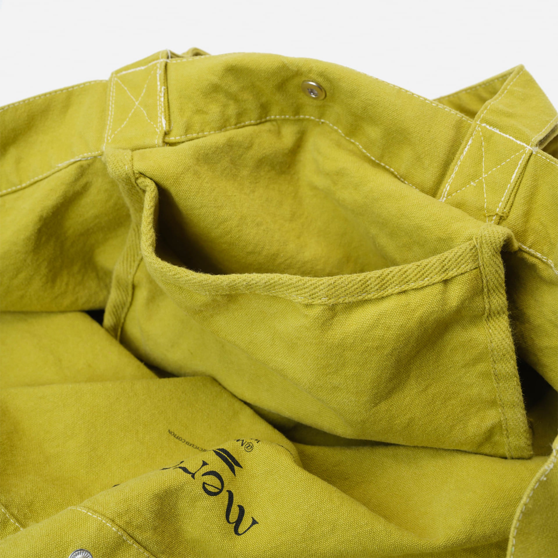 Canvas tote Smiley matcha | Canvas Tote | Mercules
